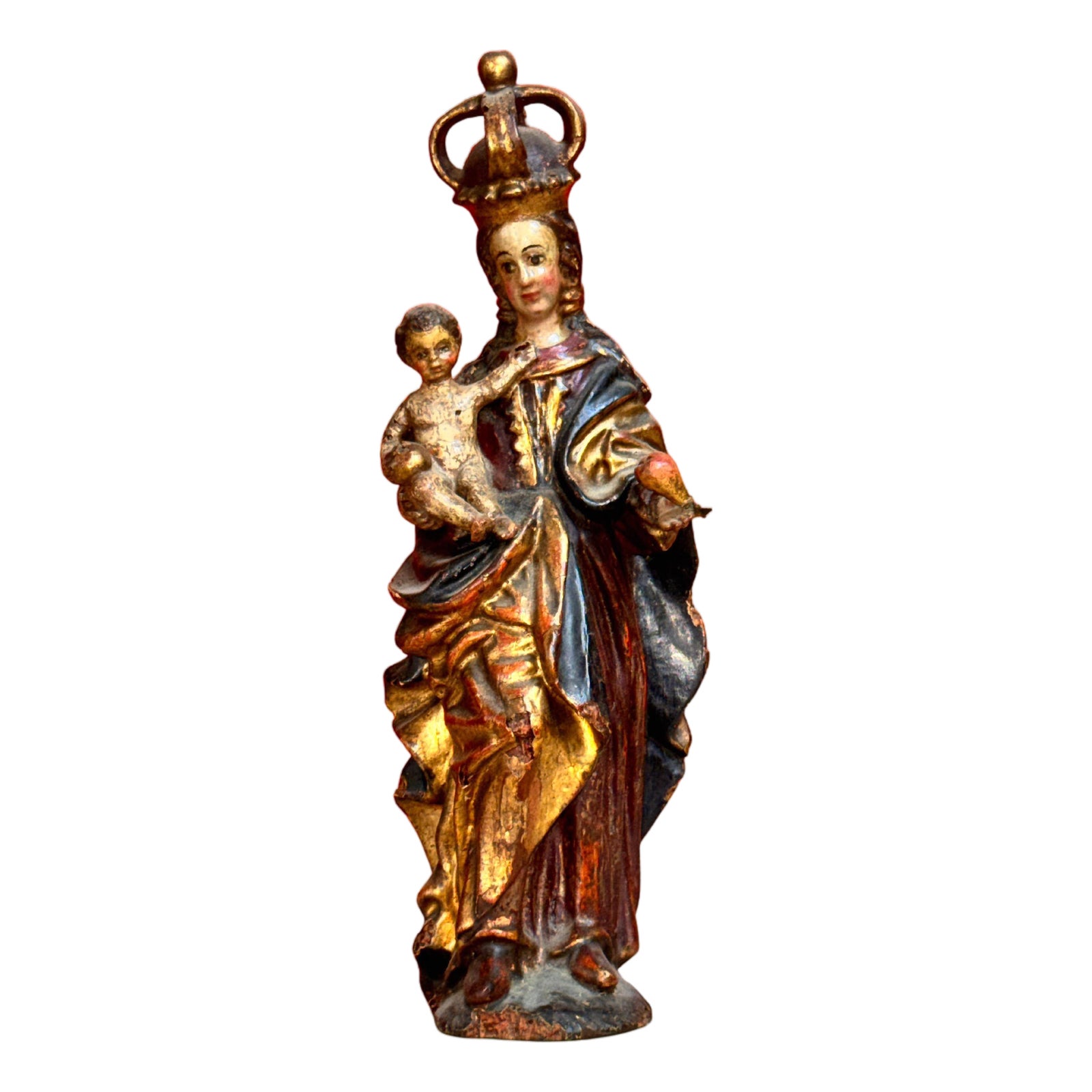 Flemish Field Altar Virgin, Burgundy, 15th Century | Chairish