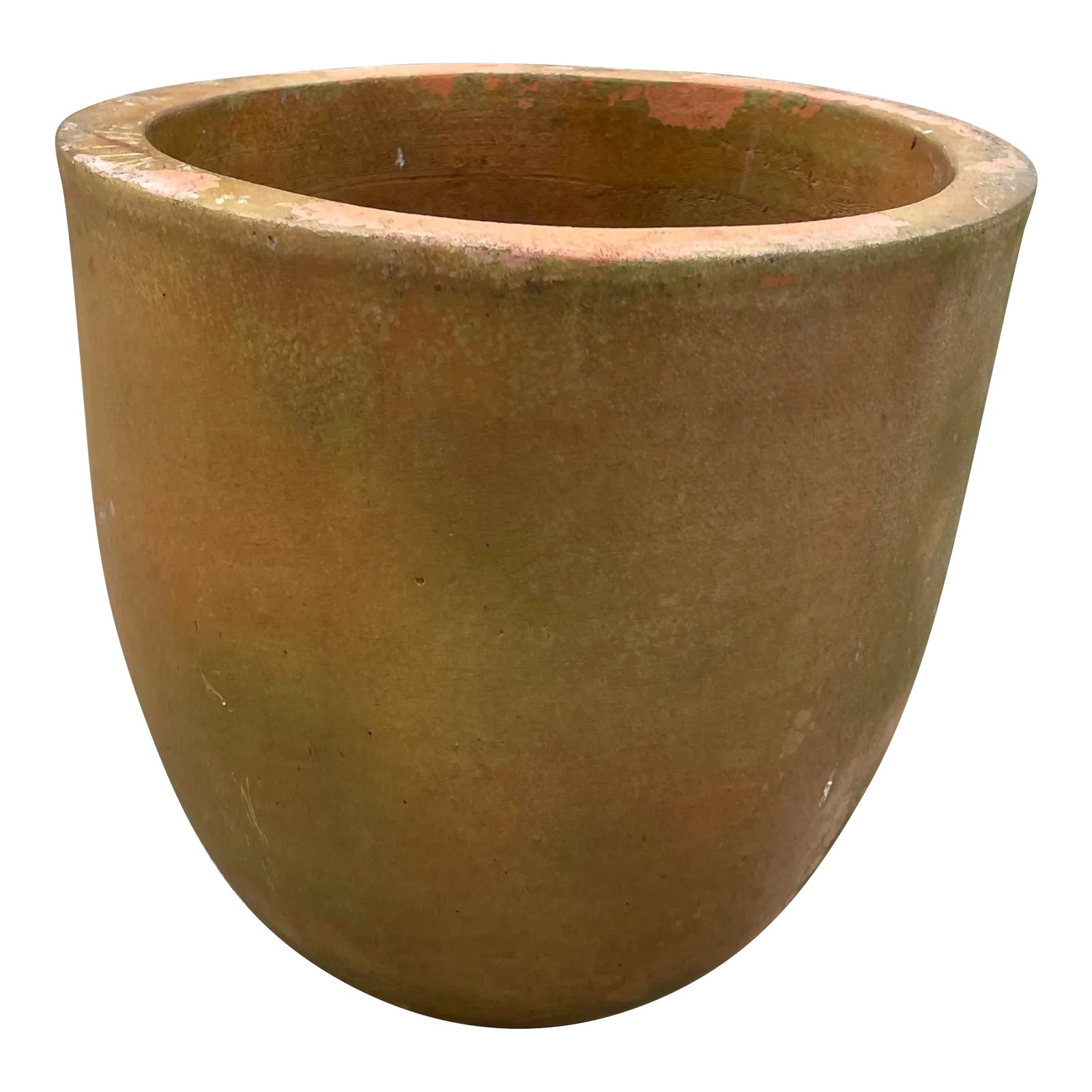 Vintage Aged NorCal Terra Cotta Planter | Chairish
