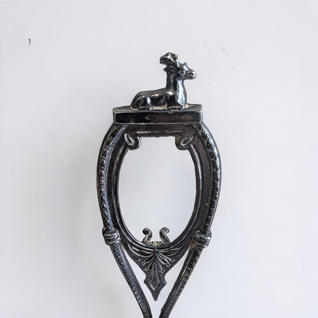 Reproduction 19th Century Antique Victorian Ornate Figural Double ...