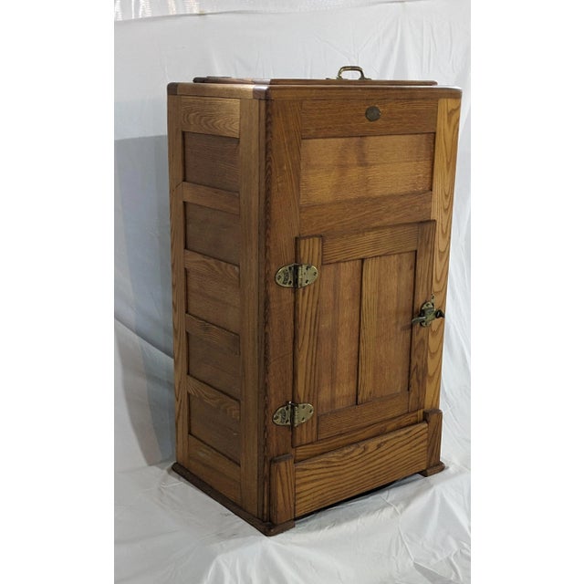 Early 19th Century Vintage McCray Refrigeration Company Solid Oak ...