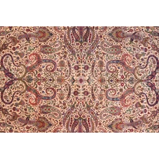 1970's Signed Persian Royal Tabriz Rug, 11'5" X 15'5" | Chairish