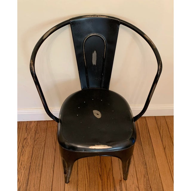 Mid 20th Century Vintage Mid Century Modern French Tolix Steel Chair ...