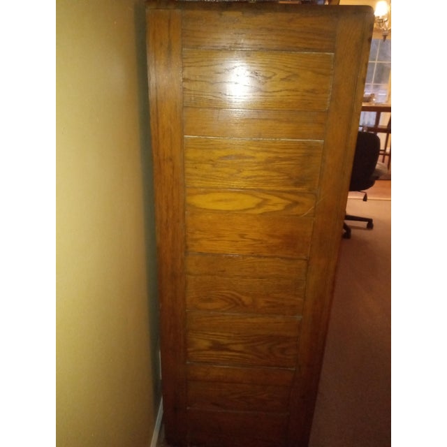 Large Vintage Oak Ice Box | Chairish