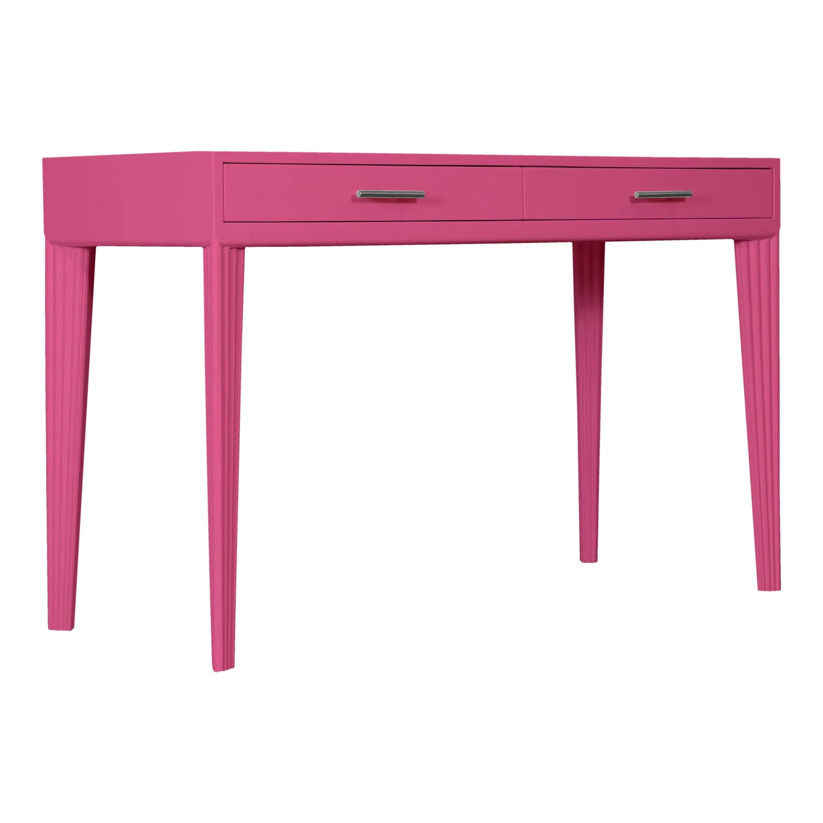 Barcelona Desk - Bright Pink | Chairish