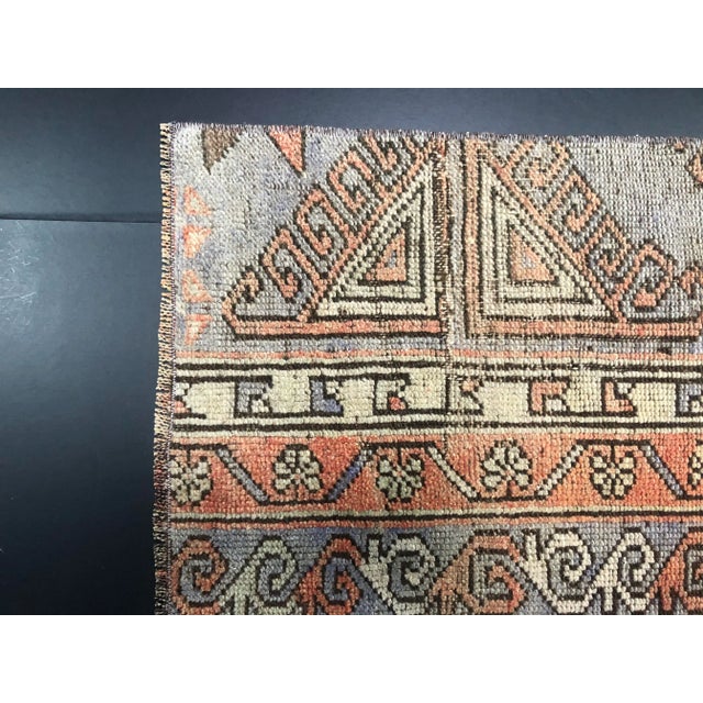 Small Vintage Turkish Wool Rug, 1960s | Chairish