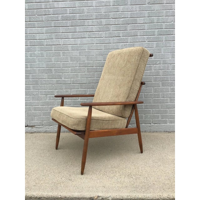 Mid 20th Century Mid Century Modern Baumritter Style Arm Chair | Chairish