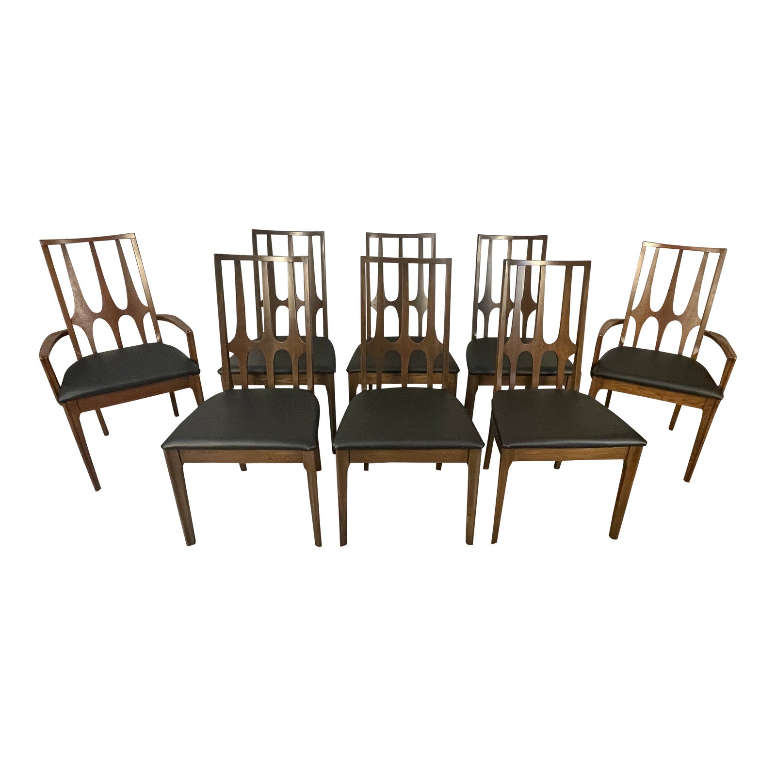 Broyhill Brasilia Dining Chairs, Set of 8 | Chairish