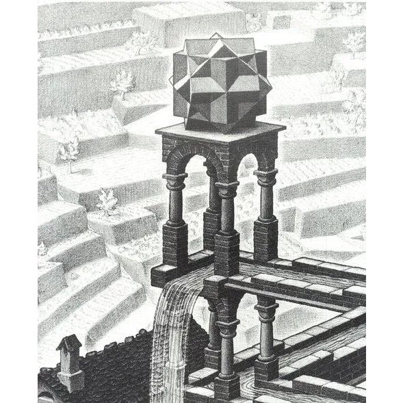 M.c. Escher Waterfall (small) | Chairish