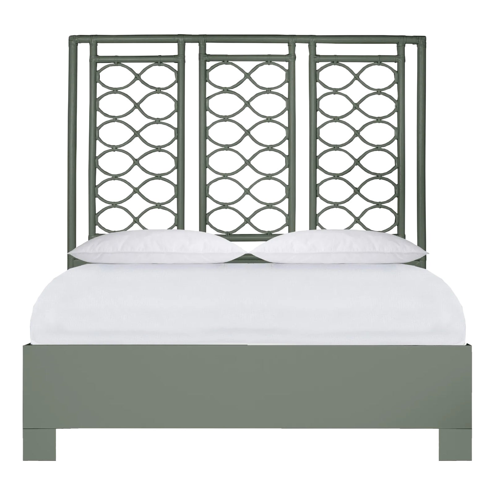Infinity Standard Bed Queen, Evergreen | Chairish