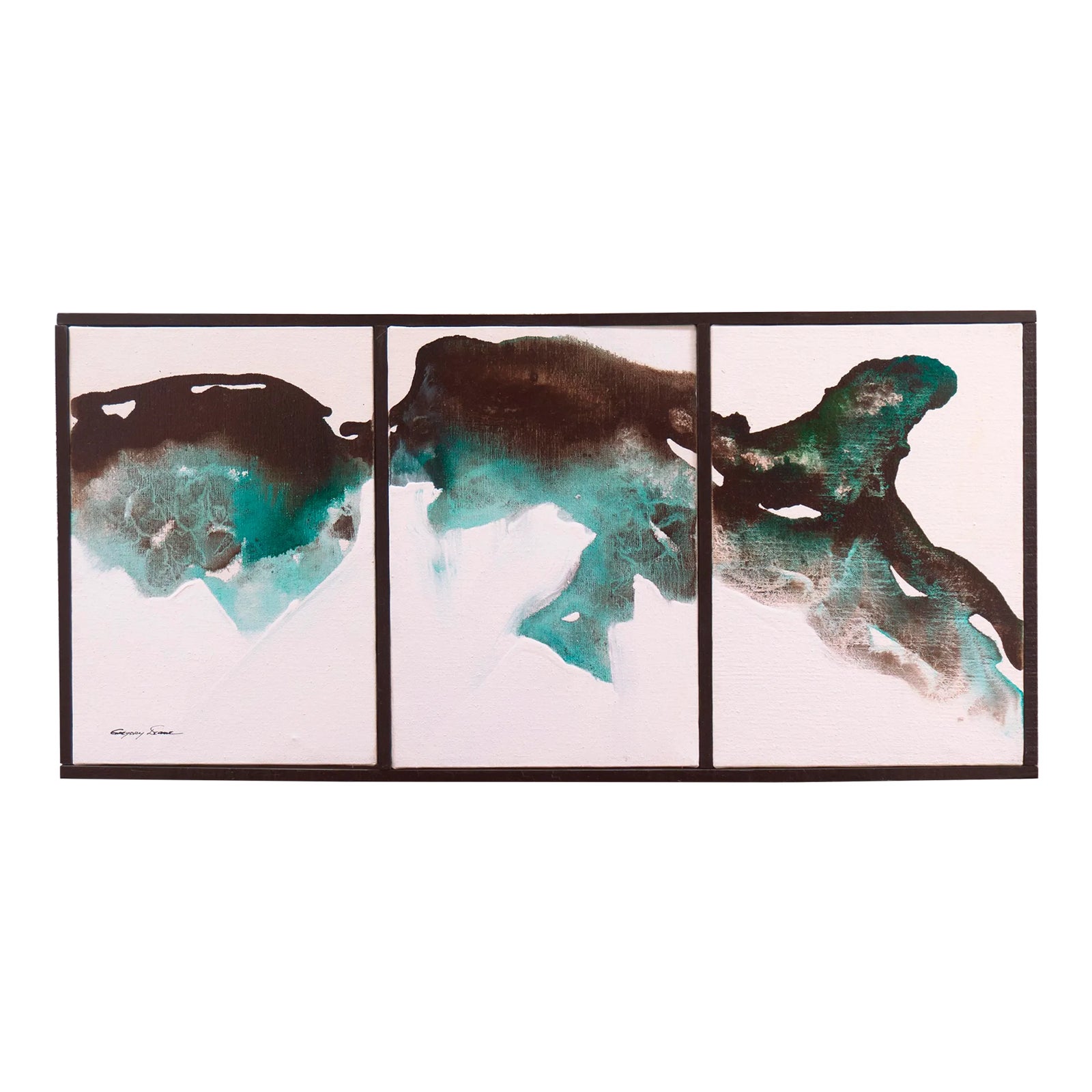 'Abstract in Chestnut and Blue' by Gregory Deane, Florence, Accademia ...