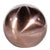 Titanium 6" Rose Gold Ball Candle | Chairish