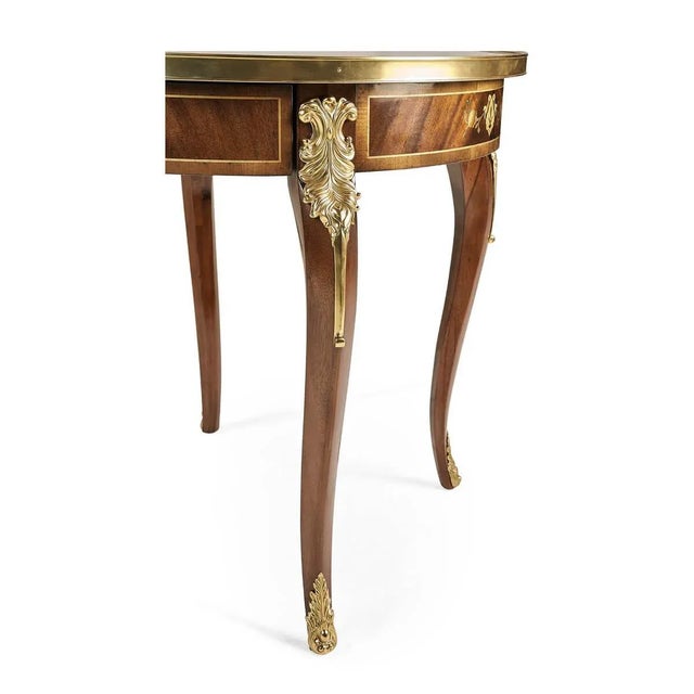 Louis XV Style Inlaid End Table | Chairish