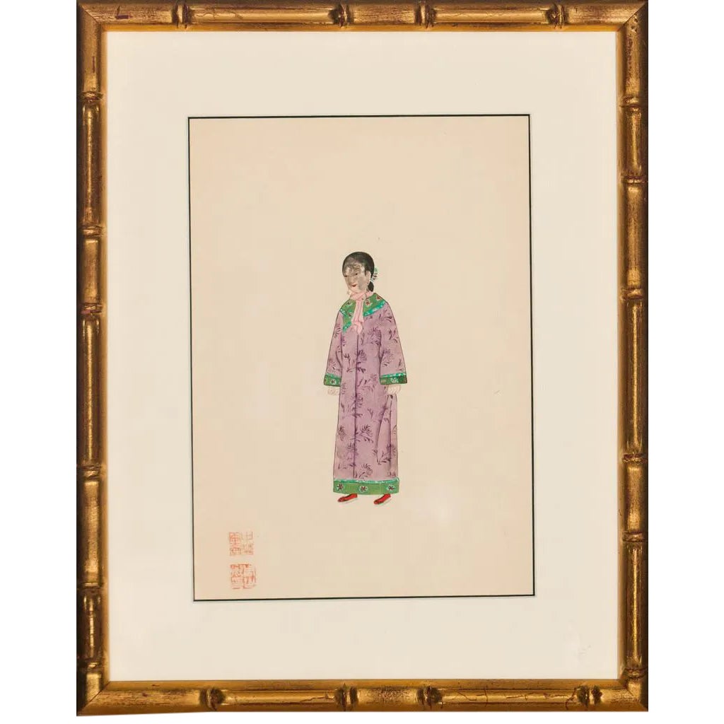 No. 21 Rose of A Manchu Girl | Chairish