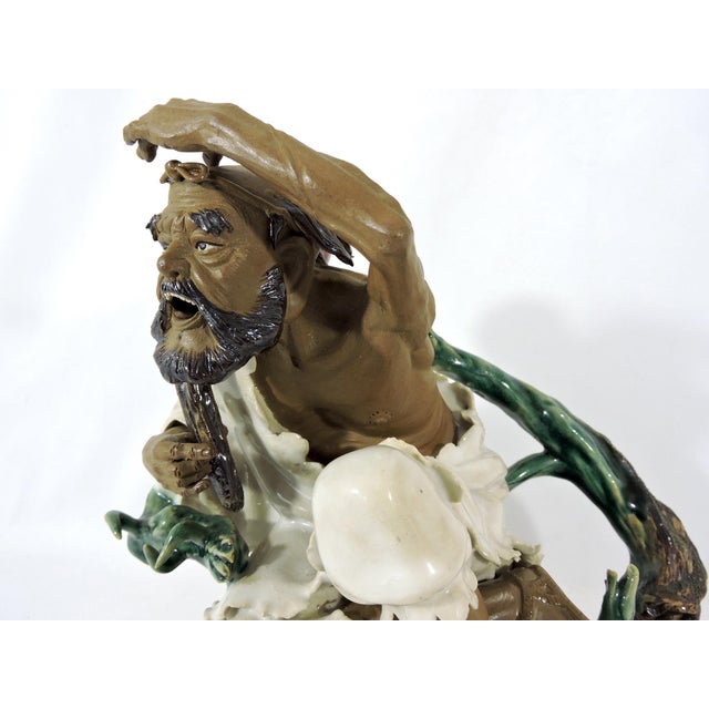 20th. Century Chinese Shiwan Figure, the Mad Monk Ji Gong, Signed ...