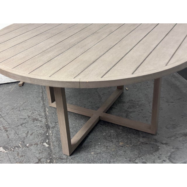 Restoration Hardware Aegean Teak In/Outdoor Dining Table | Chairish