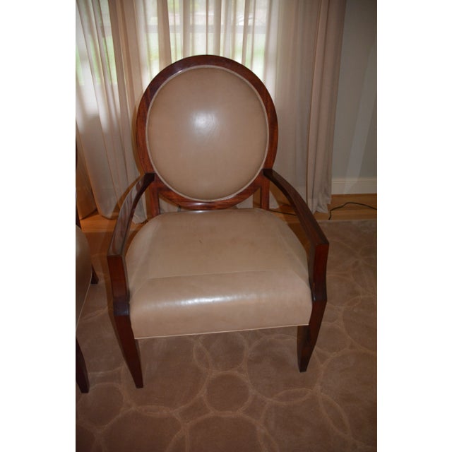 J. Robert Scott Art Deco Fauteuil Chairs - A Pair | Chairish