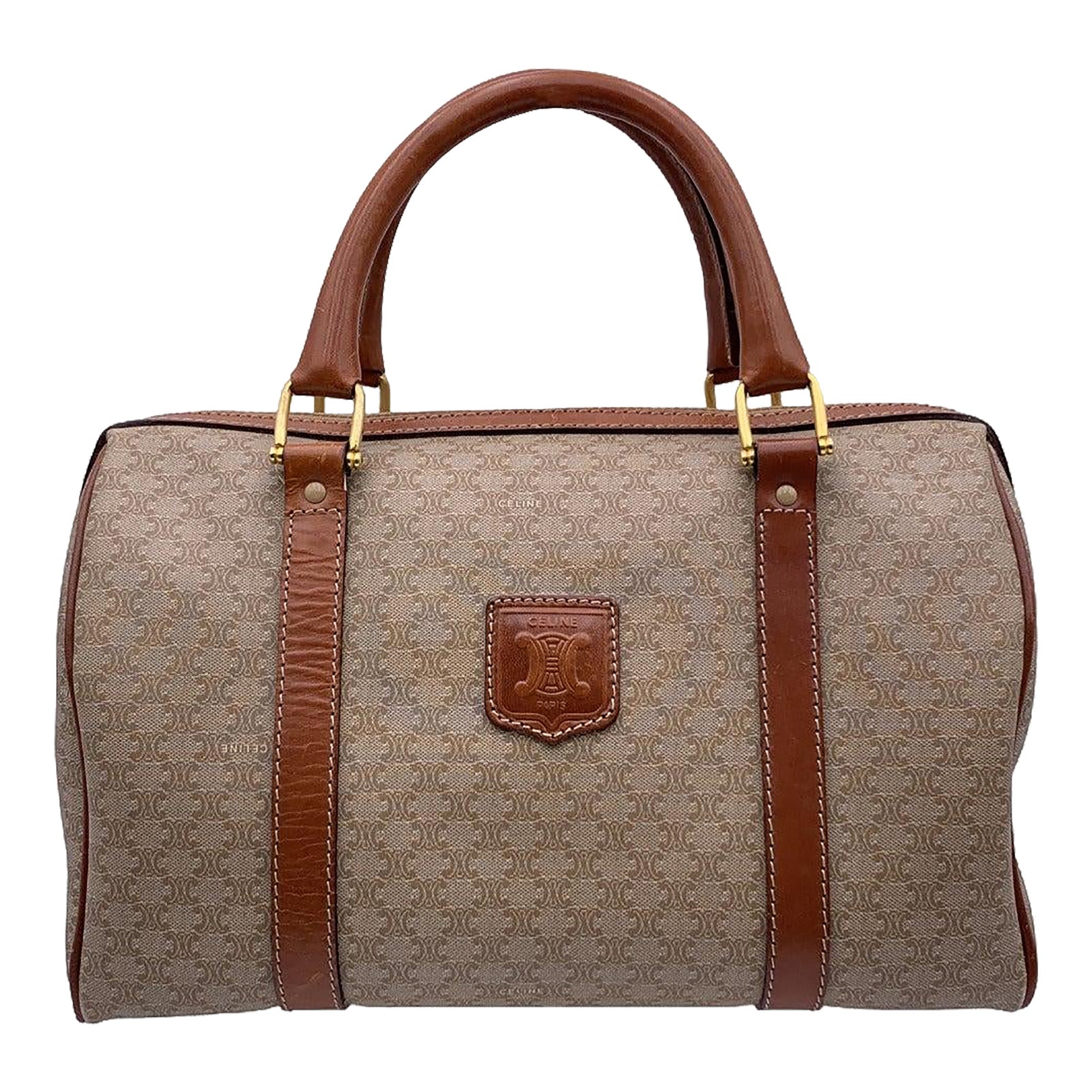 Celine Celine Handbag vintage Macadam | Chairish