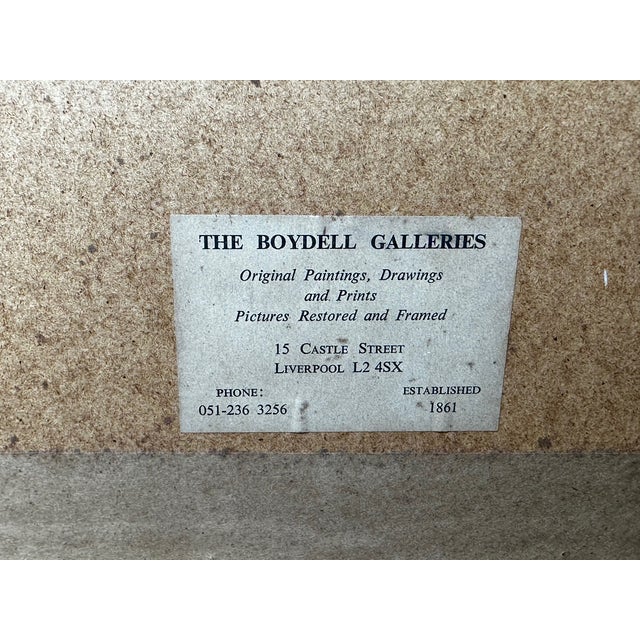 Traditional British Victorian Nautical Watercolour Painting of ...