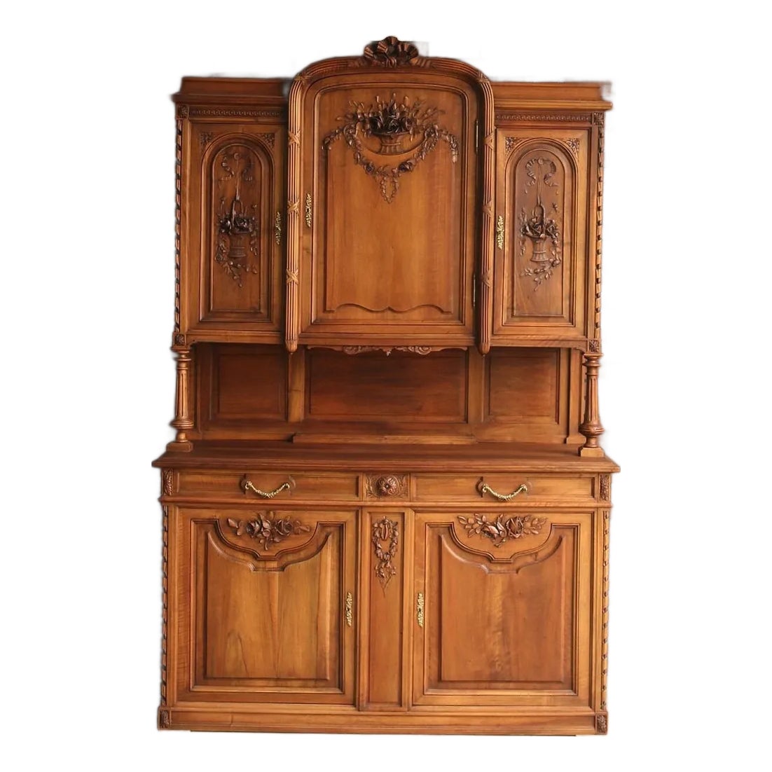 Antique French Vaisselier Hutch | Chairish