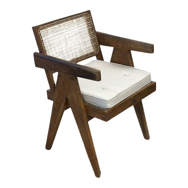 Pierre Jeanneret, French Mid-Century Modern, Arm Chair, Chandigarh C ...