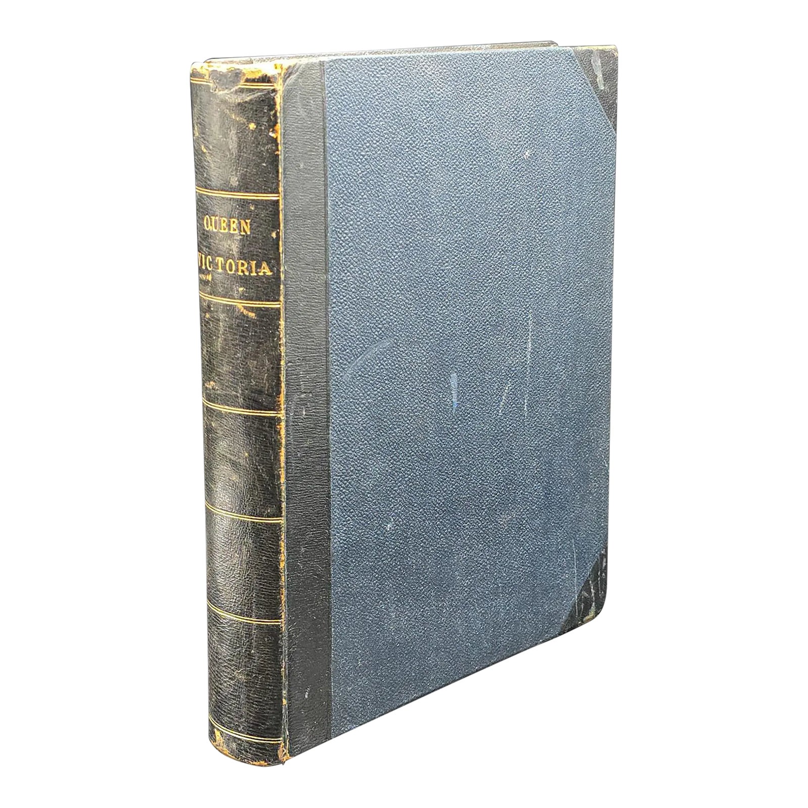 Antique Royal Book, Queen Victoria, History Reference, Hardcover ...