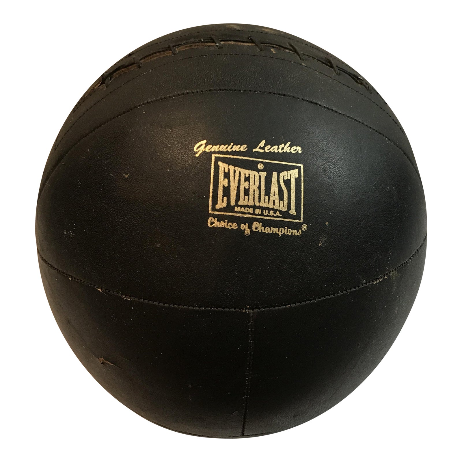 Vintage Everlast Medicine Ball | Chairish
