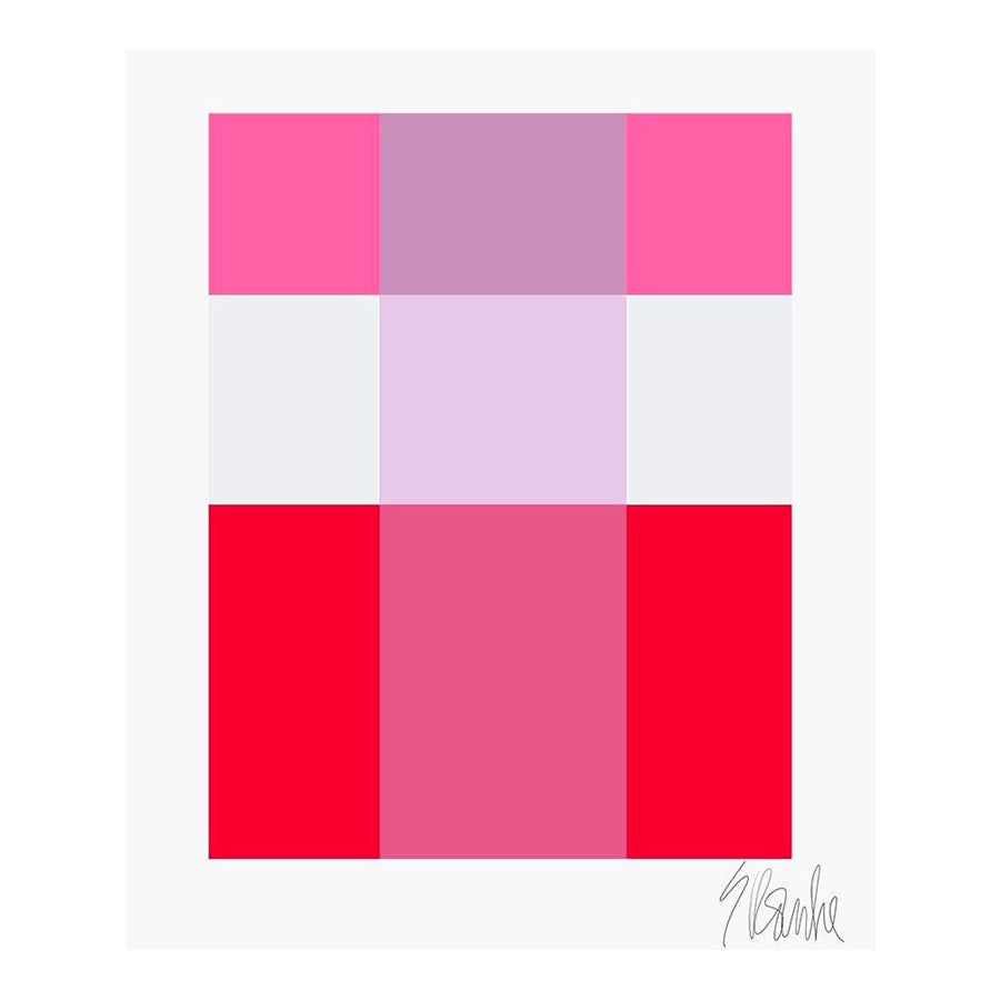 Lavender Through Pink Over Red Fine Art Print 40" X 50" by Liz Roache ...