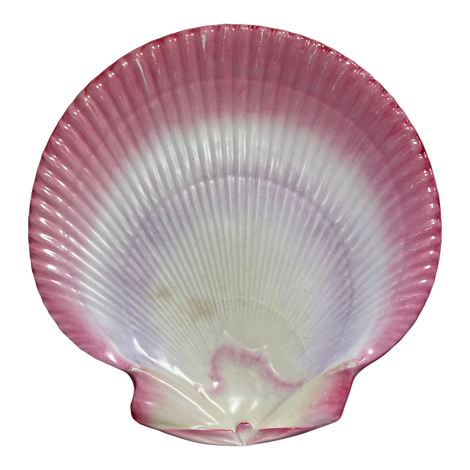 Mid 19th Century Antique Wedgwood Nautilus Pearlware Pink Seashell ...