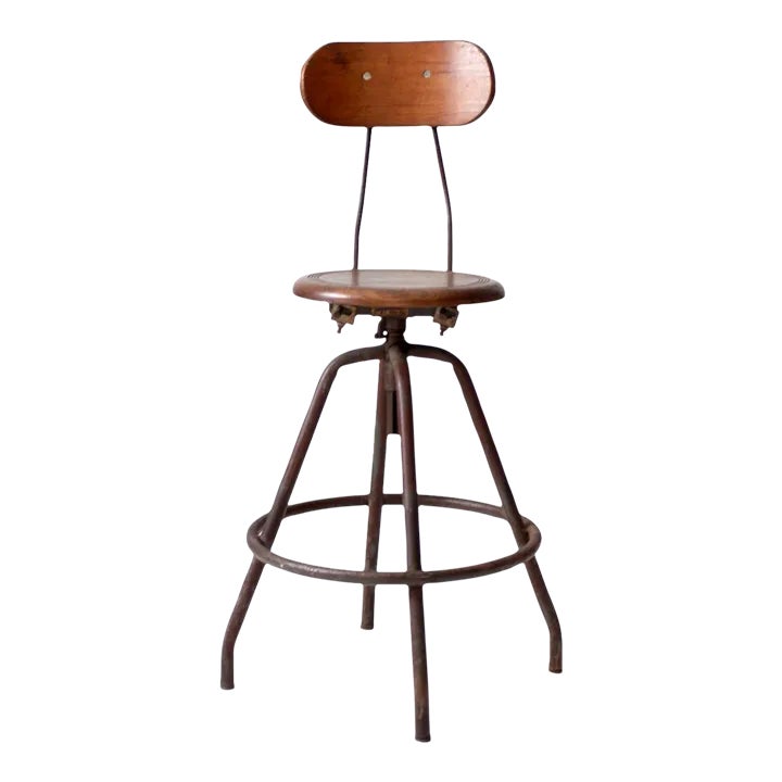 Antique Telephone Operator Chair | Chairish