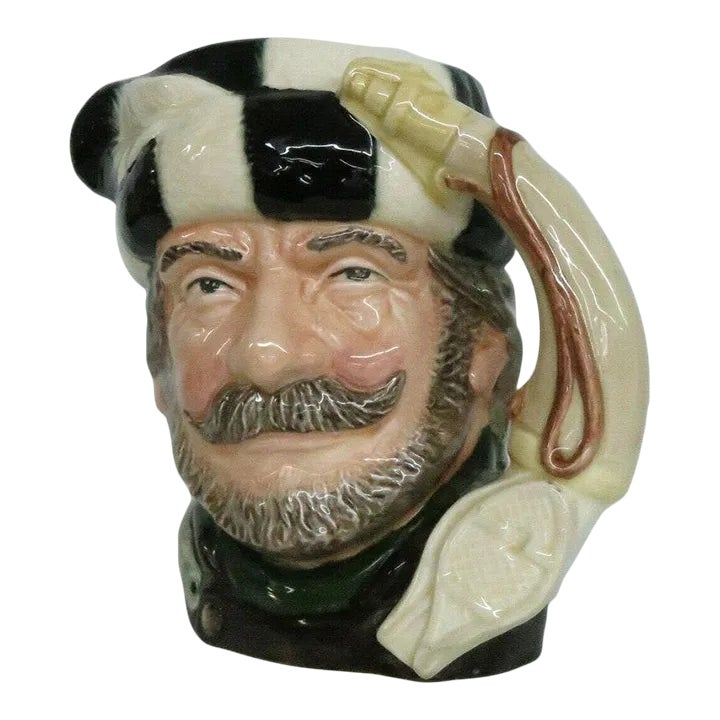 Royal Doulton Trapper D6609 English Porcelain Large 7 Inch Character ...