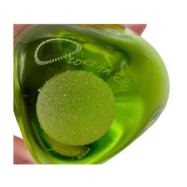 Vintage Loretta Eby “Pillow” Art Glass Perfume Bottle With Stopper ...