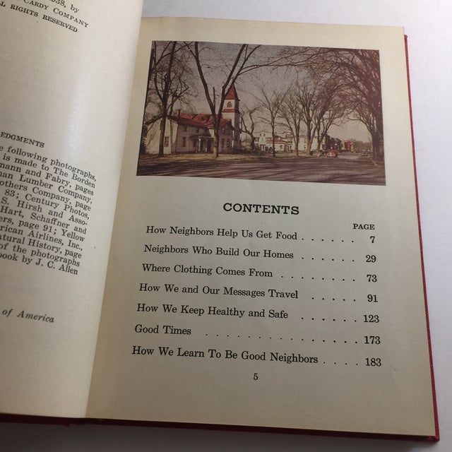1938 Story Pictures of Our Neighbors Book | Chairish