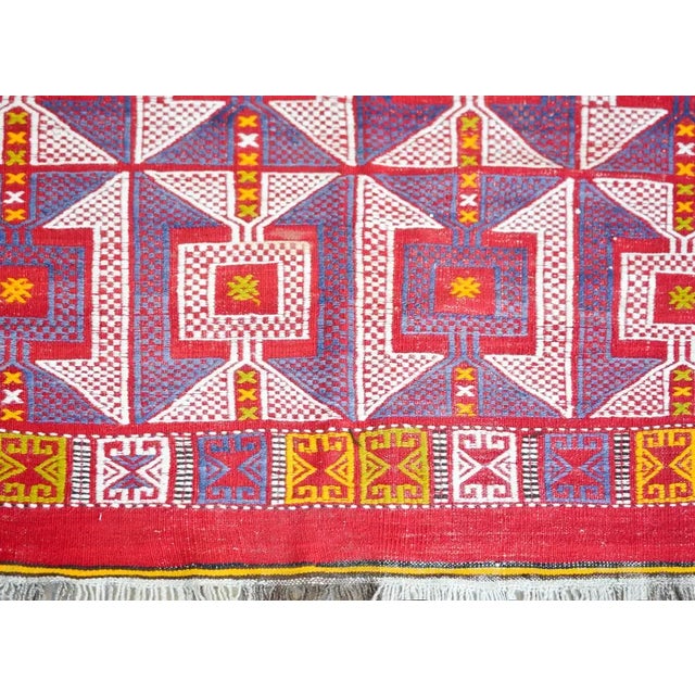 Vintage Anatolian Cicim Rug | Chairish