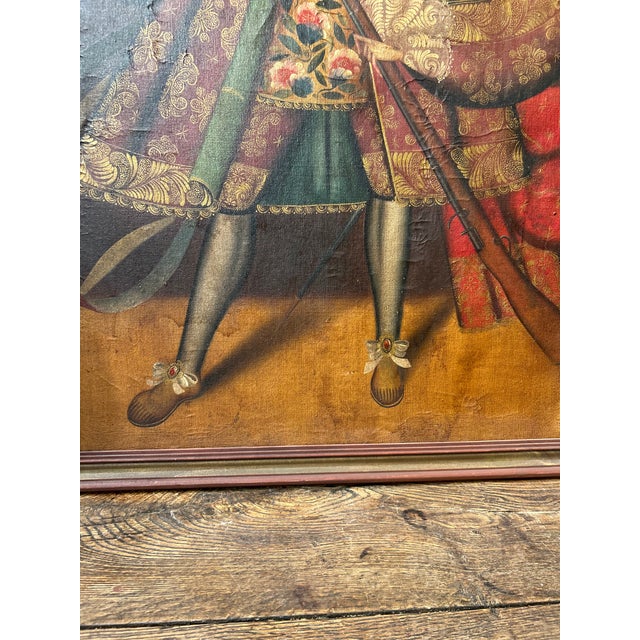 Mid 19th Century Oil Painting of a Dandy | Chairish