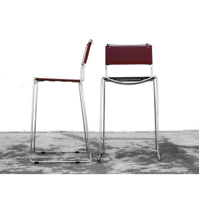 1970s Alias Italy Production Counter Stools by Belotti Giandomenico ...