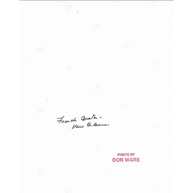 1960s New Orleans French Quarter Courtyard Photograph by Don Ware ...