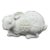 Vintage Porcelain White Rabbit Bunny | Chairish