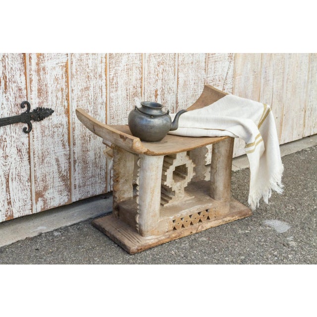 Antique Ashanti Chief Ceremonial Stool | Chairish