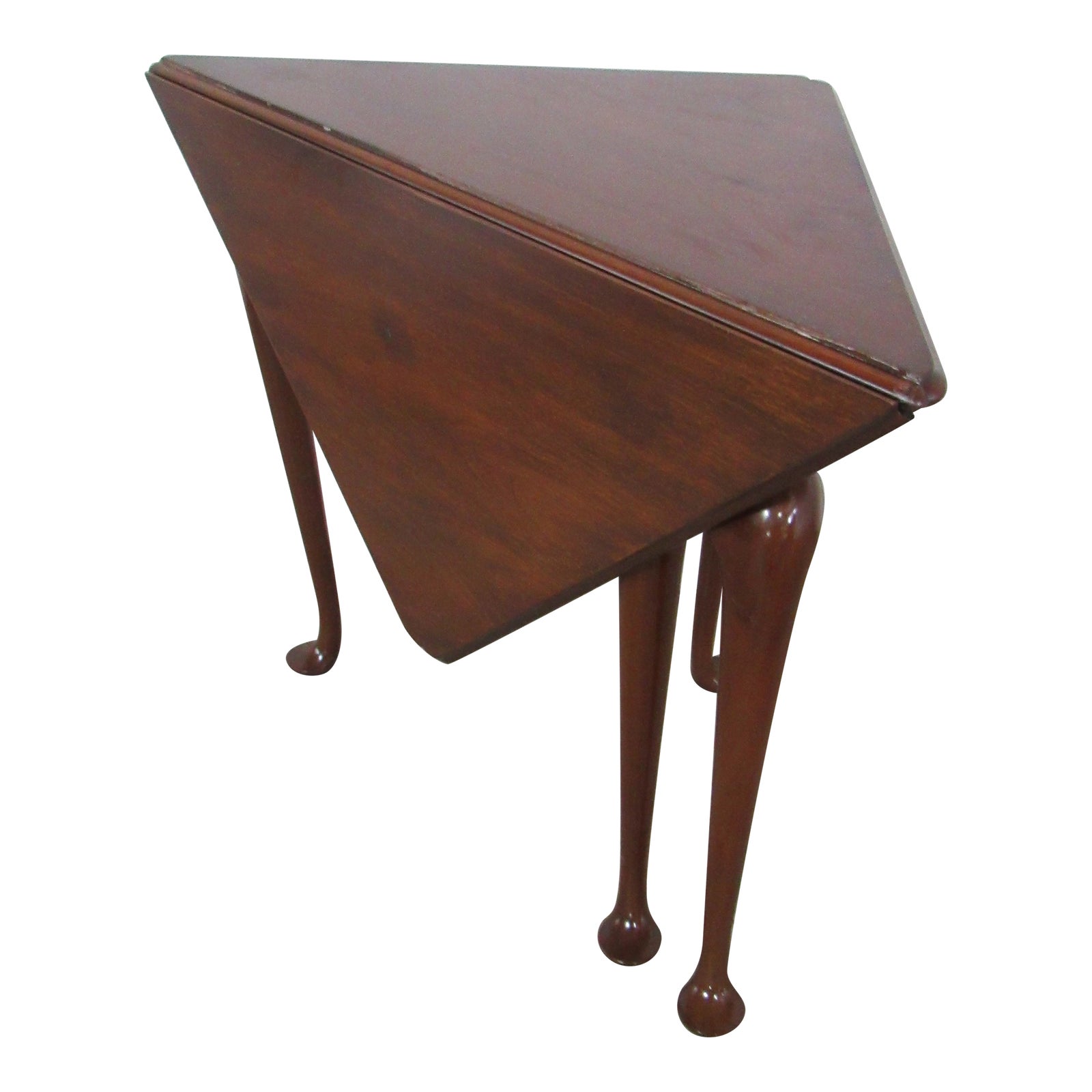 1970s Kittinger Cw Hankerchief Corner Triangle Table | Chairish