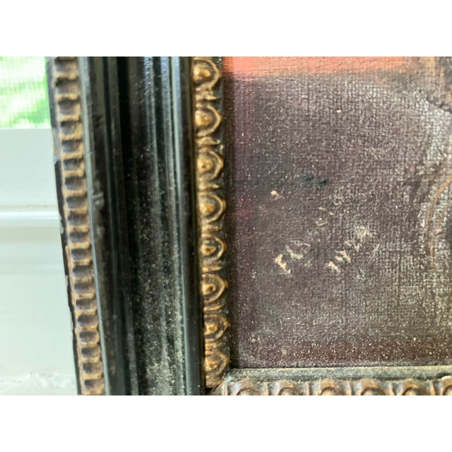 1920s Antique English Painting Depicting Two Cavalier King Charles ...