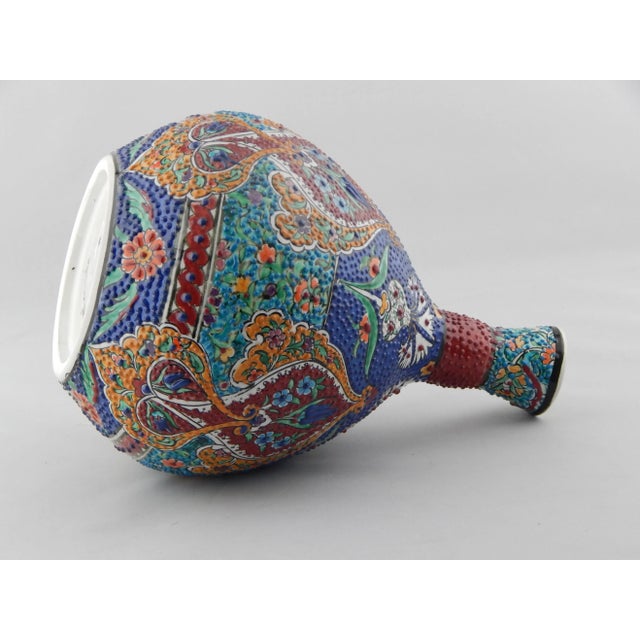 Turkish Ceramic Vase | Chairish
