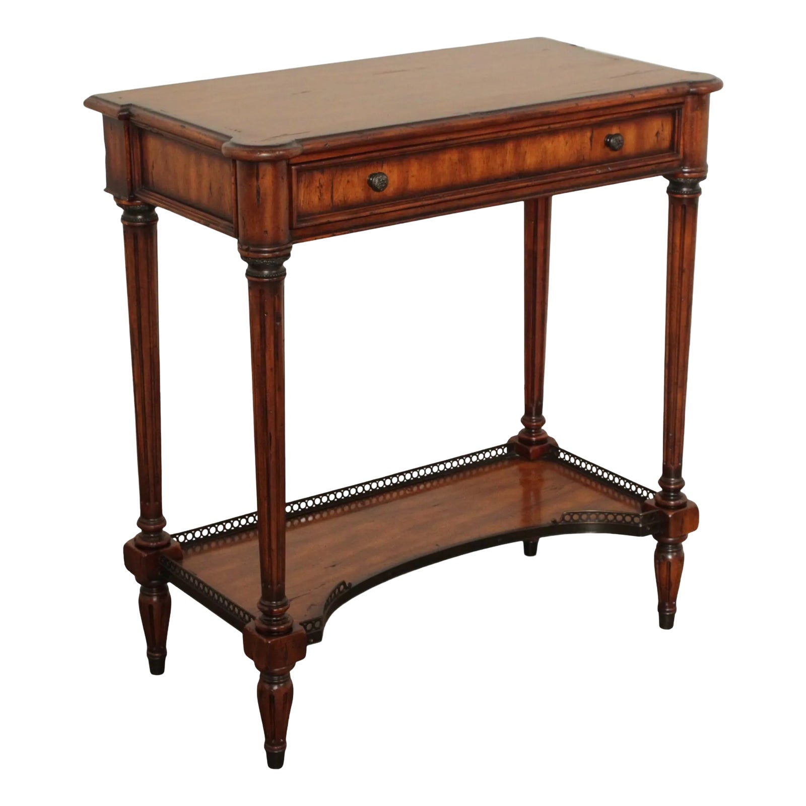 Theodore Alexander Regency Style Console Table | Chairish
