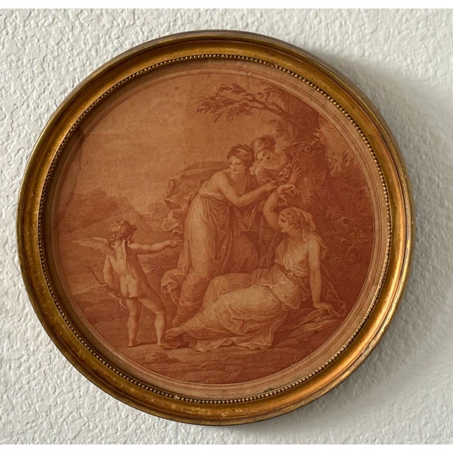 Late 18th Century Georgian Neoclassical Stipple Engraving After ...