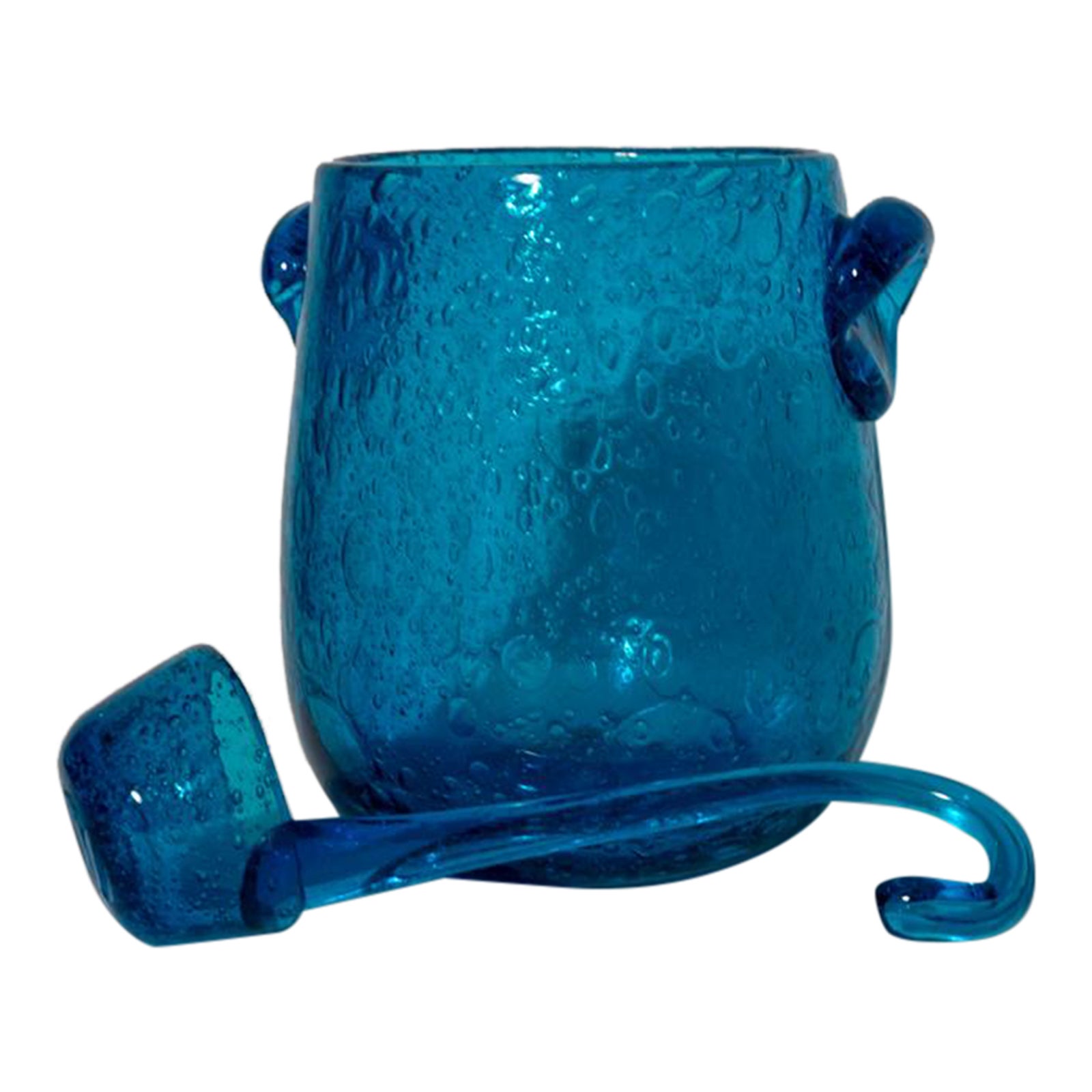 Vintage French Ice Bucket With Ladle | Chairish