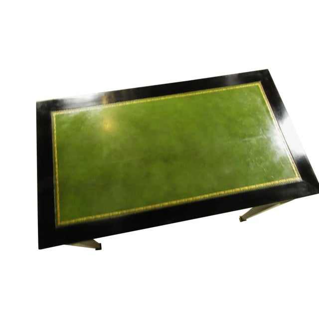 19th Century Black Lacquer Writing Table | Chairish