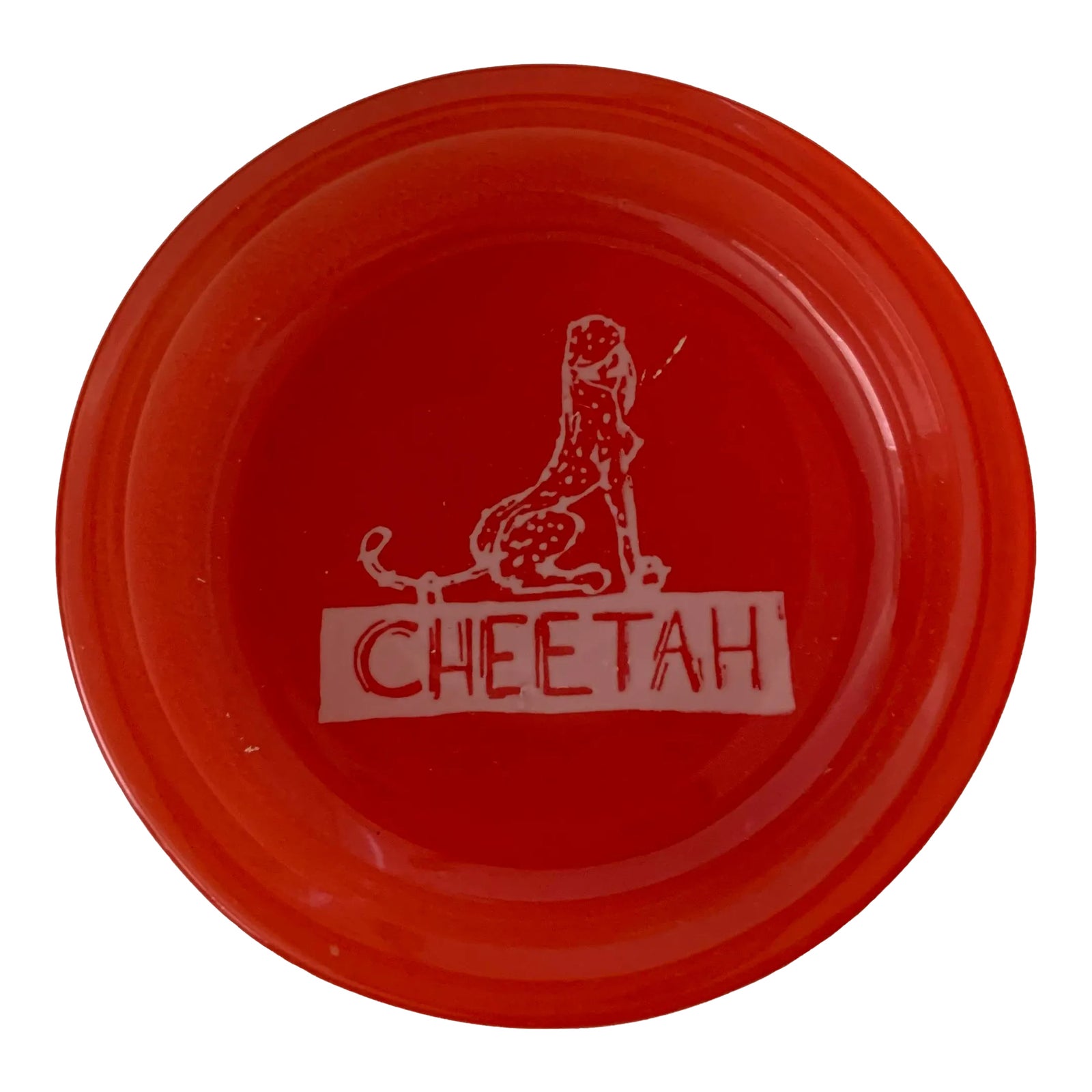 1960s Ashtray From n.y.c's. Groovy "Cheetah" Discotheque | Chairish