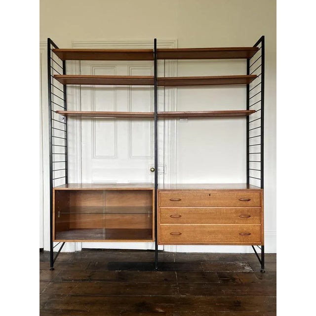 Ladderax Modular Storage Unit by Staples for Heals of London, 1960s ...