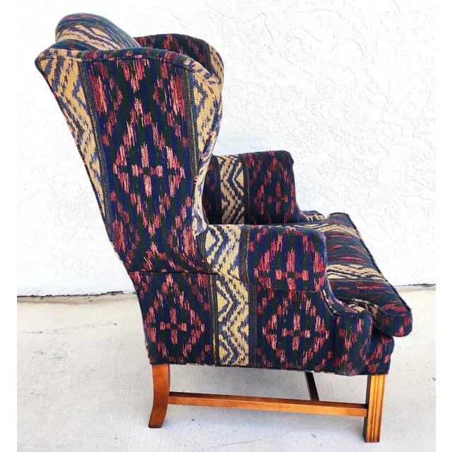 Bob Timberlake Wingback Chair Lodge Cabin Rustic Oversized | Chairish