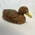 1950s Arts & Crafts Boho Chic Pine Cone Over Paper Mache’ Duck Figurine ...