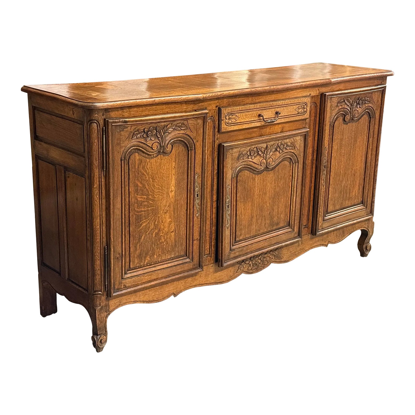 Antique French Louis XV Style Sideboard | Chairish